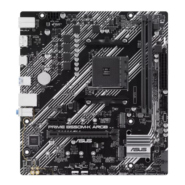 Asus PRIME B550M-K ARGB AM4 M-ATX Motherboard – MKITech Solutions