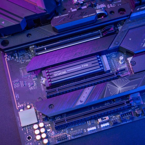 Crucial T710 1TB M.2 NVMe Gen5 NAND SSD with Heatsink – MKITech Solutions