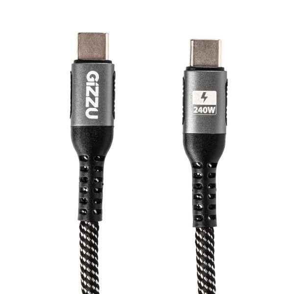 GIZZU 240W 480Mbps Type-C 2m Cable – MKITech Solutions