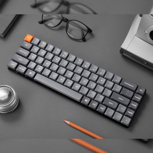 Keychron K7 Max QMK/VIA 65% Wireless Custom Mechanical Keyboard | RED ...