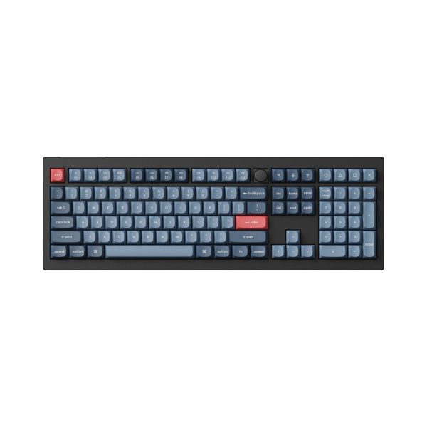 Keychron V6 Max QMK/VIA RED Wireless Custom Mechanical Keyboard | RED ...